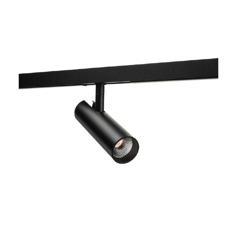 ZIP TUBE MICRO 7W LED BLACK TRACK SPOT(4000K) - Lightingplus