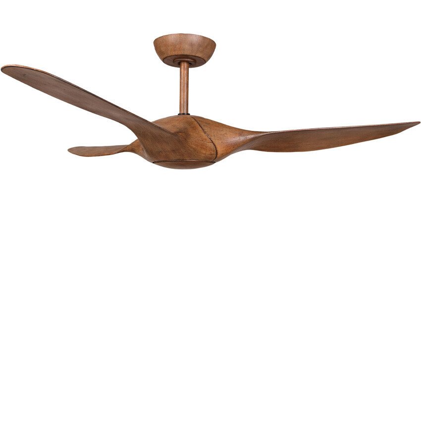 AERO 140cm DC DARK KOA CEILING FAN - Lightingplus