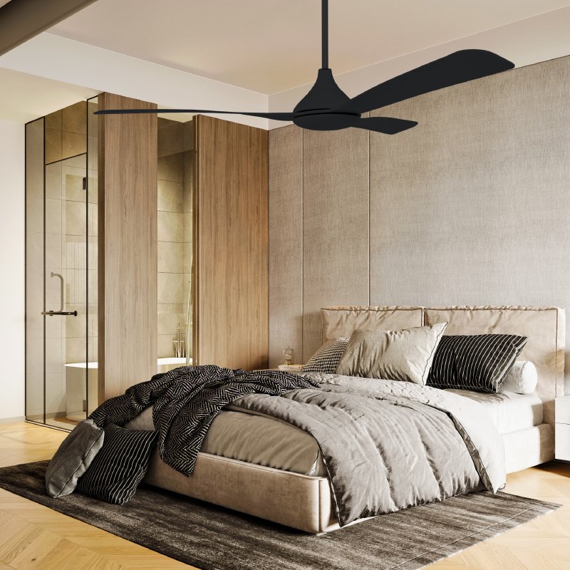 CARRARA.52 24V DC CEILING FAN BLACK - Lightingplus