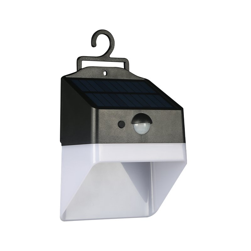 PANDA LD-SWL 2W BLACK SOLAR LIGHT(4000K) - Lightingplus