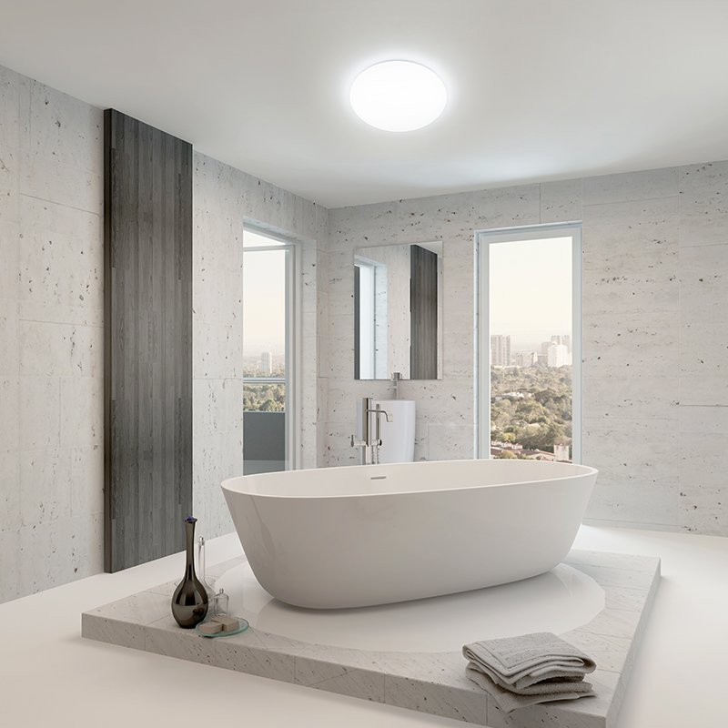 PAVO.28 WHITE 18W LED CEILING LIGHT(3000K) - Lightingplus