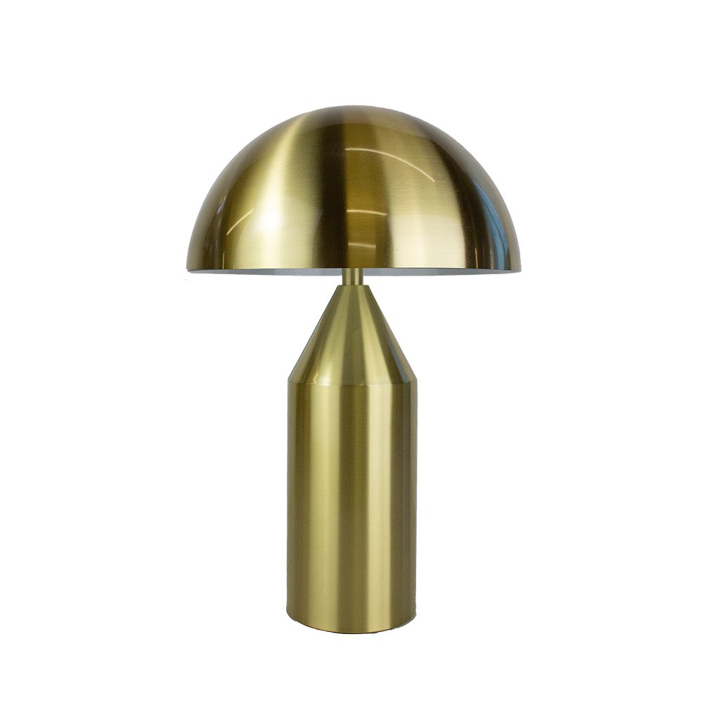 CUPULA TABLE LAMP BRUSHED BRASS - Lightingplus