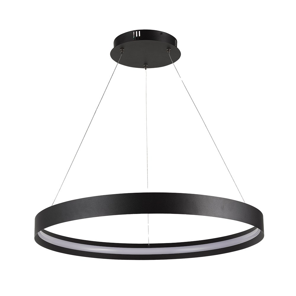 VOLTA.60 32W LED SANDY BLACK PENDANT (CCT) - Lightingplus