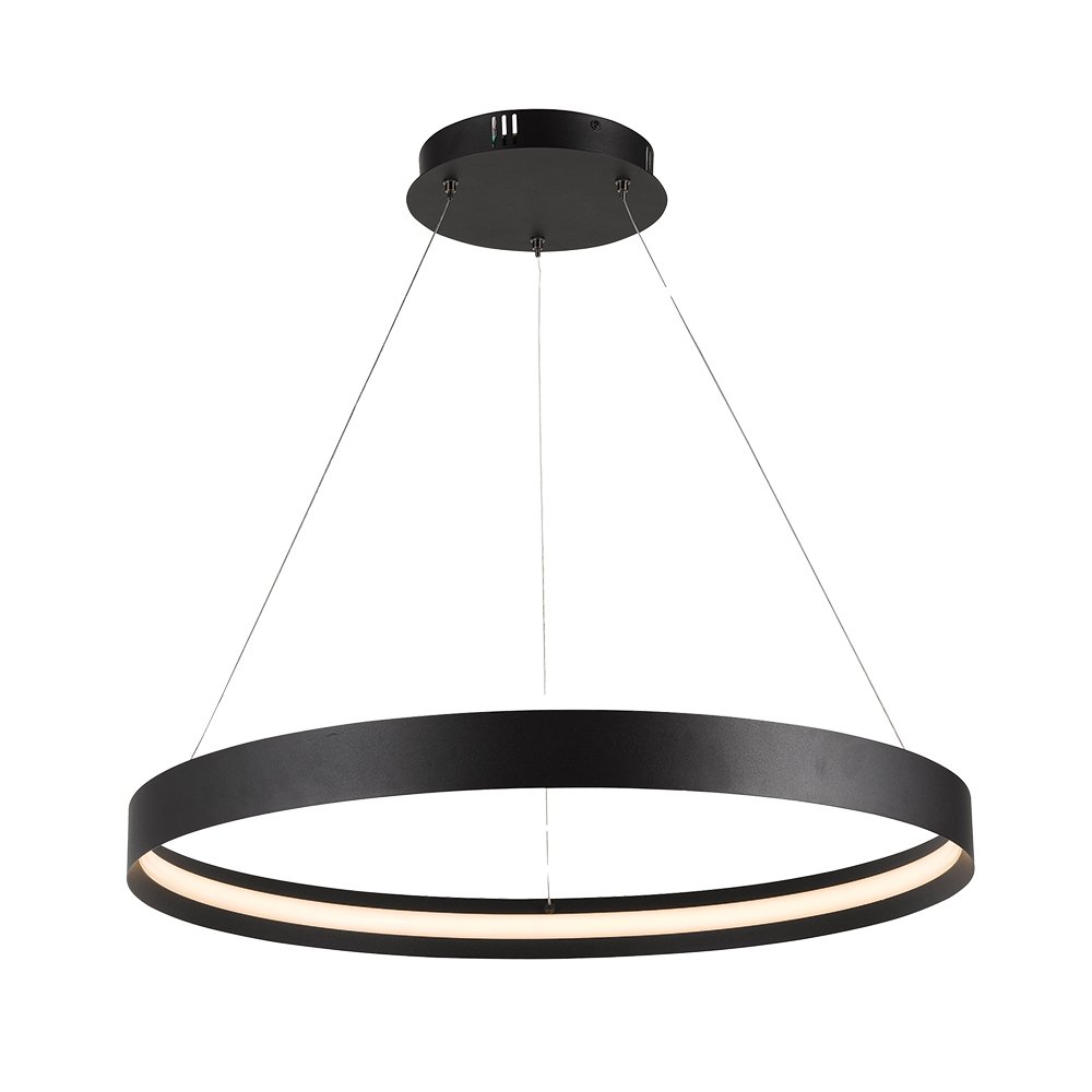 VOLTA.60 32W LED SANDY BLACK PENDANT (CCT) - Lightingplus
