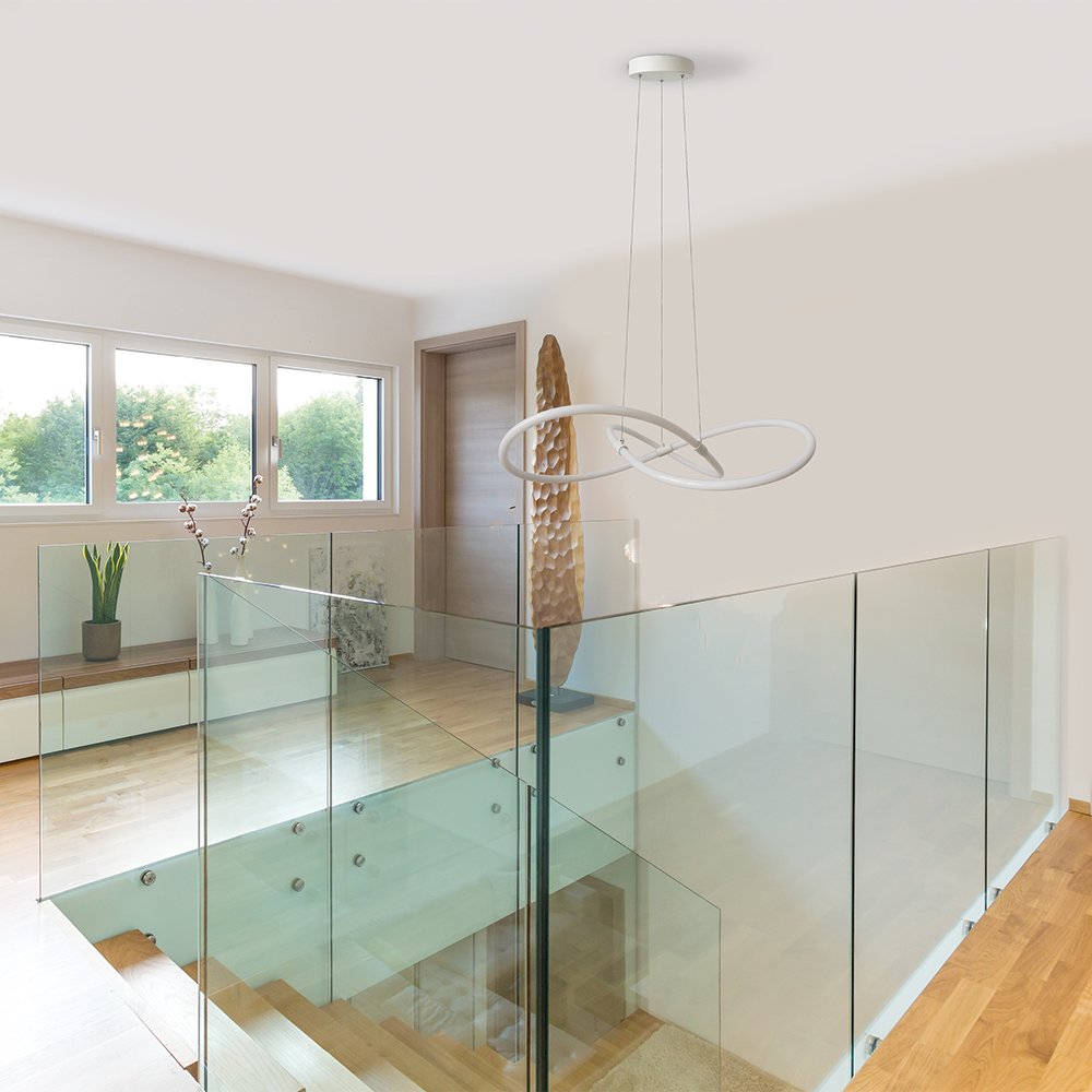 SIGMA.720 LED 23W SANDY WHITE PENDANT (3000K) - Lightingplus