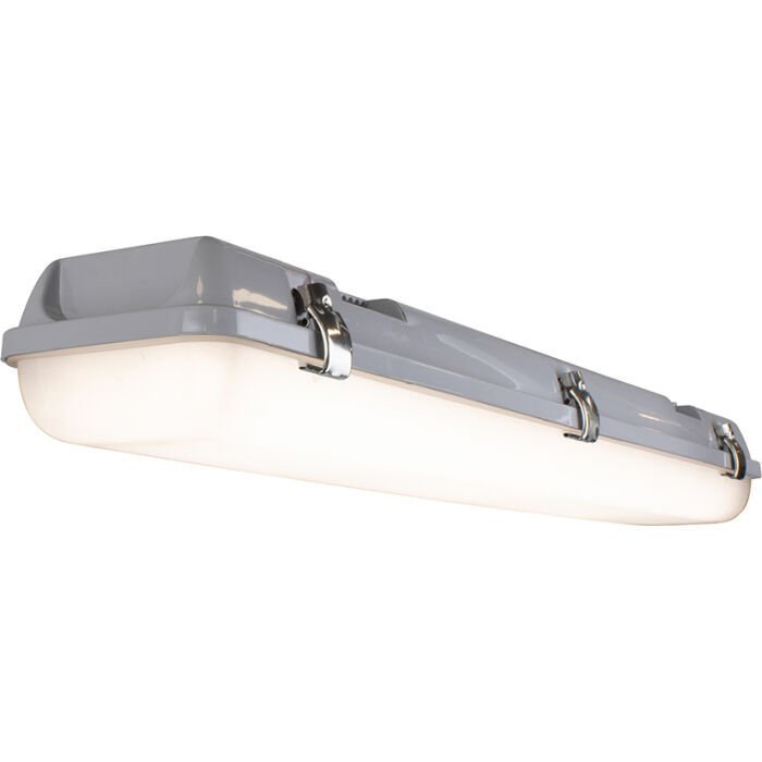 EBO.2 60 20W LED IP65 IK08 PC BATTEN (4000K) - Lightingplus