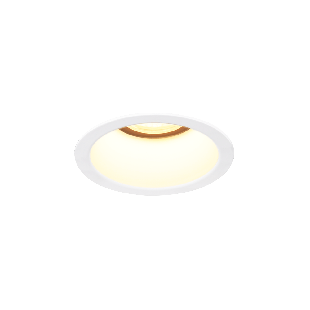 Rome LED Downlight - 6.3W 3000K IP44 White | Lightingplus - Lightingplus