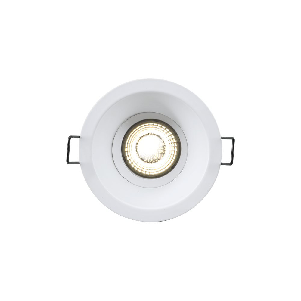 Rome LED Downlight - 6.3W 3000K IP44 White | Lightingplus - Lightingplus