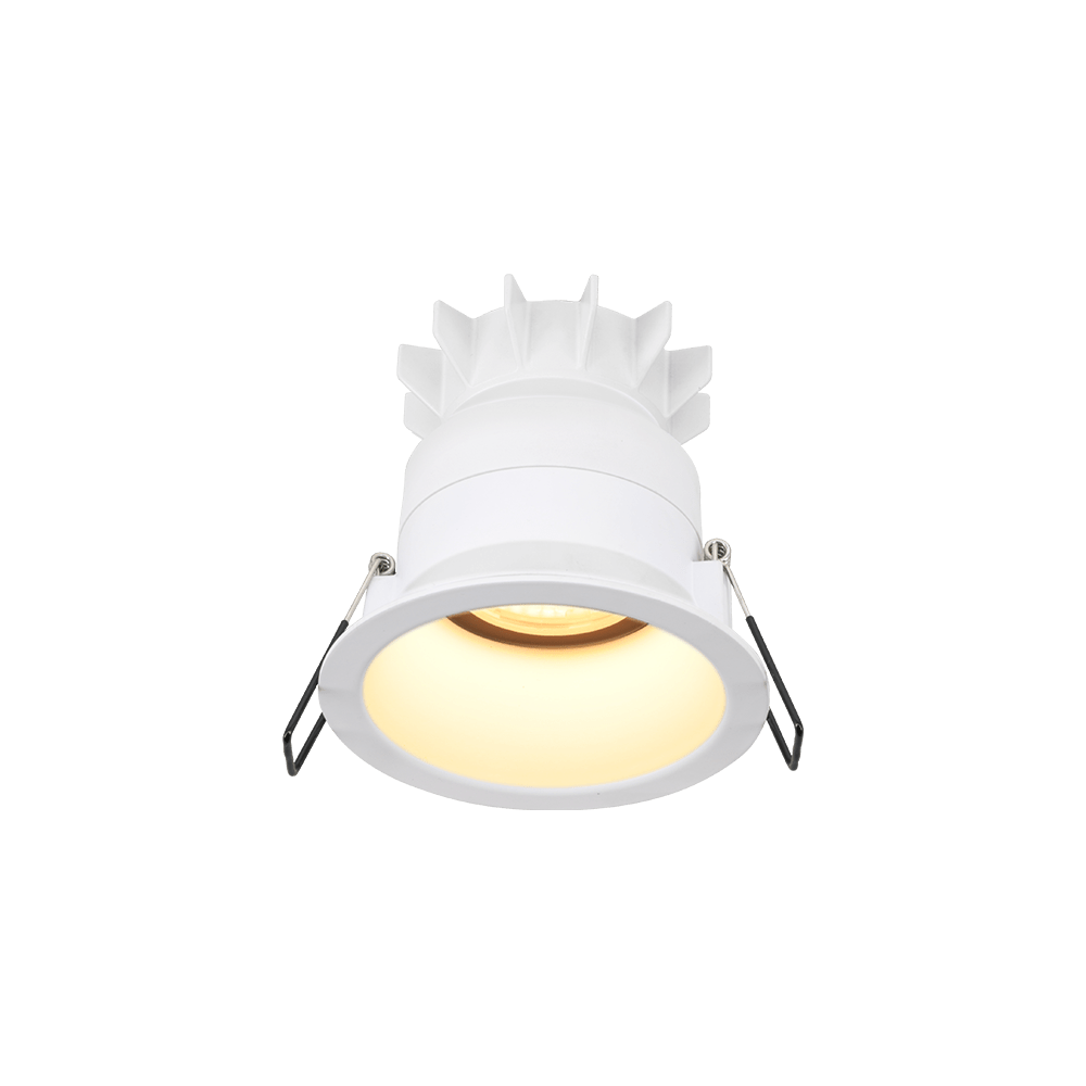 Rome LED Downlight - 6.3W 3000K IP44 White | Lightingplus - Lightingplus