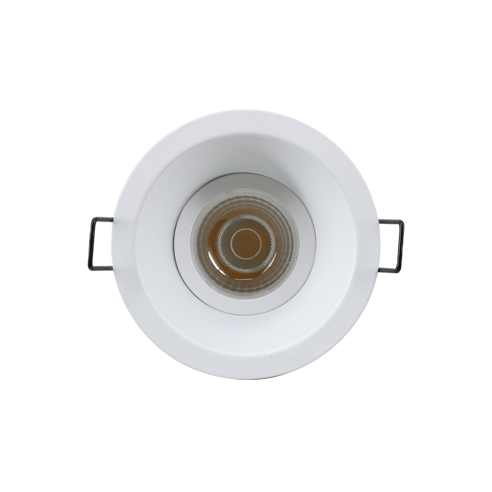 Rome LED Downlight - 8.1W 3000K IP44 White | Lightingplus - Lightingplus