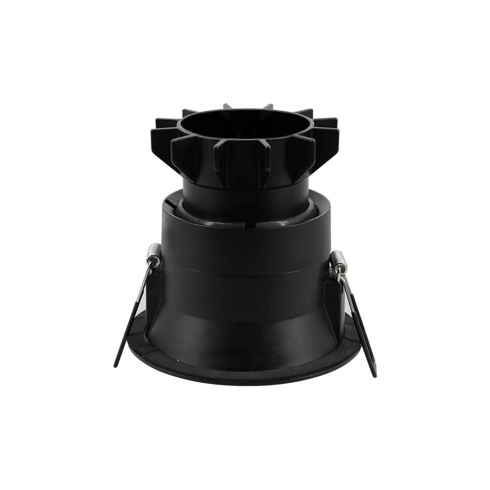 Rome LED Downlight - 8.1W 3000K IP44 Black | Lightingplus - Lightingplus