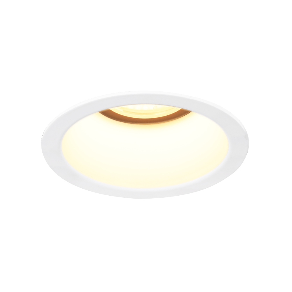 Rome LED Downlight - 10.8W 3000K IP44 White | Lightingplus - Lightingplus