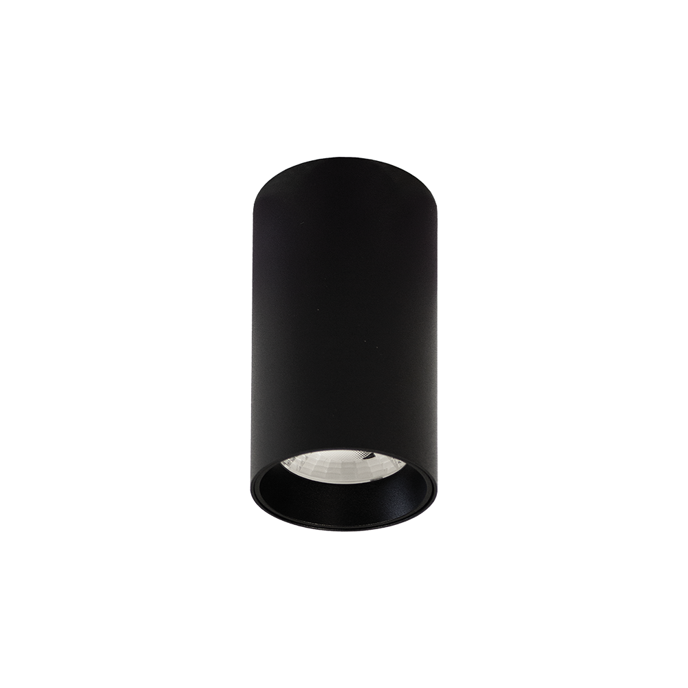 Nimbus LED Surface Mount Downlight - 6W 3000K Black | Lightingplus ...