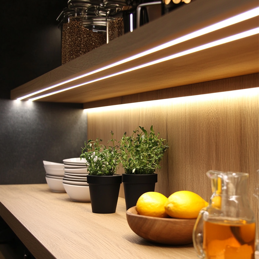 @EDGE NEON 3000MM LED STRIP 24V 8W 3000K IP65 120LED C/W DIMM DRIVER ...