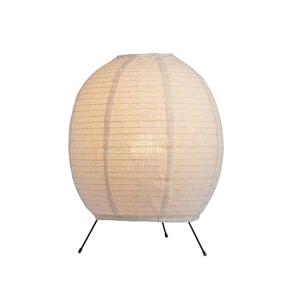 NARA.30 IVORY LINEN TABLE LAMP - Lightingplus