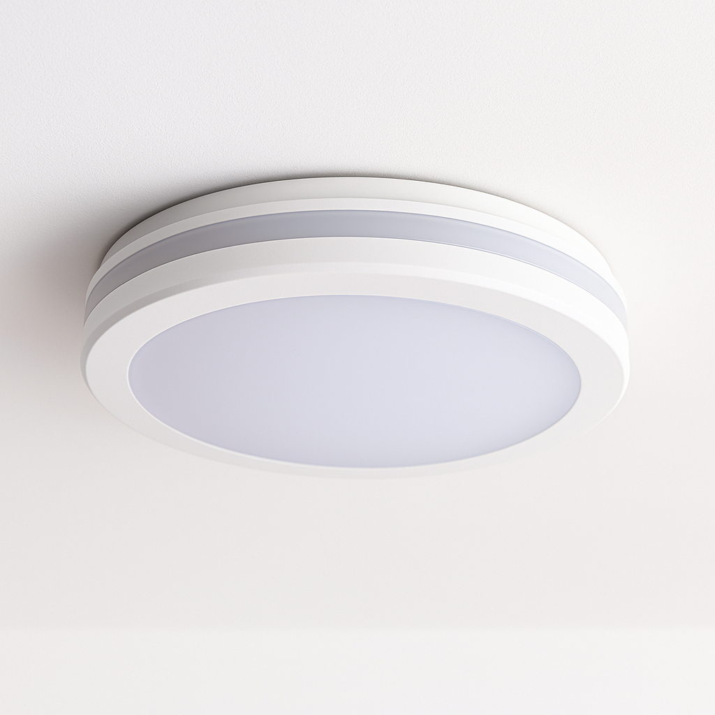 BOCO.30 WHITE 24W IP65 LED CEILING LIGHT(CCT) - Lightingplus