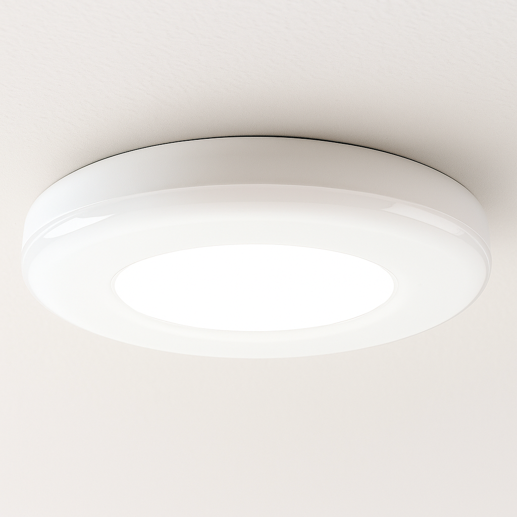 ETNE WHITE 10W LED CEILING LIGHT 3000K - Lightingplus