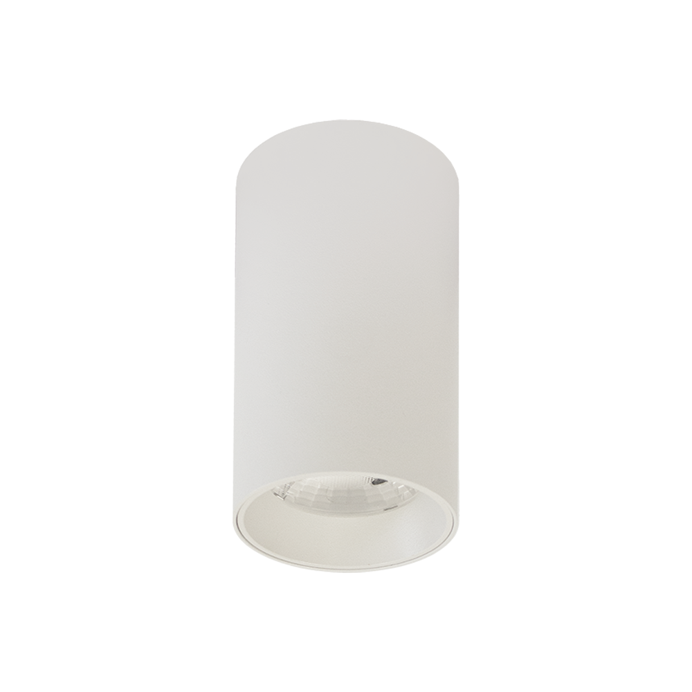 NIMBUS 15W 4K LED DIM 38D IP20 SURF/M D/L WHT/WHT - Lightingplus