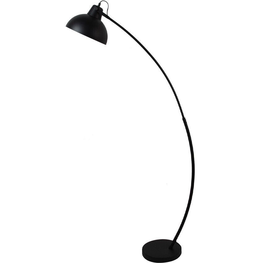LAGO MATT BLACK FLOOR LAMP - Lightingplus
