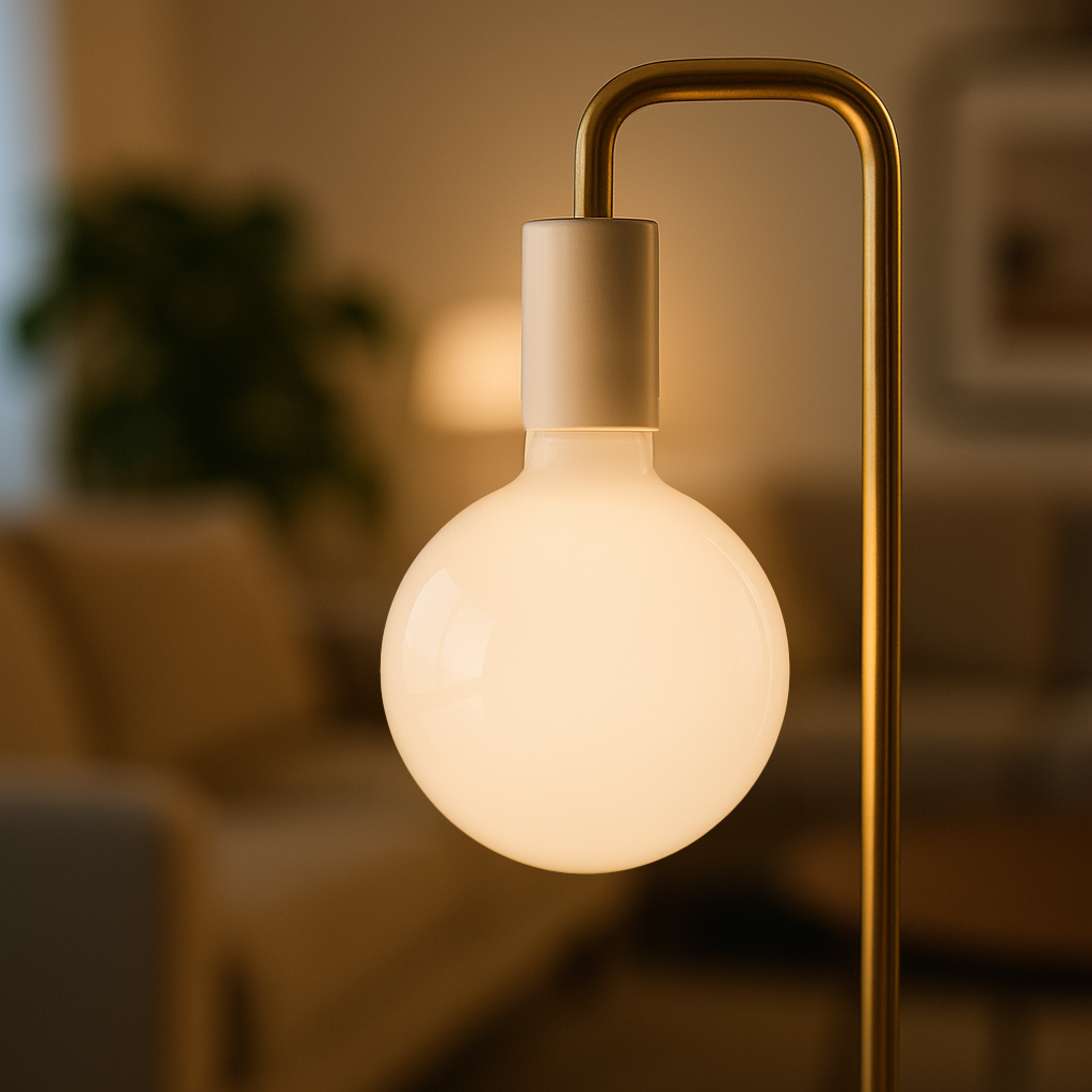 LED G95 FILAMENT OPAL 10W DIMMABLE E27 LAMP(3000K) - Lightingplus