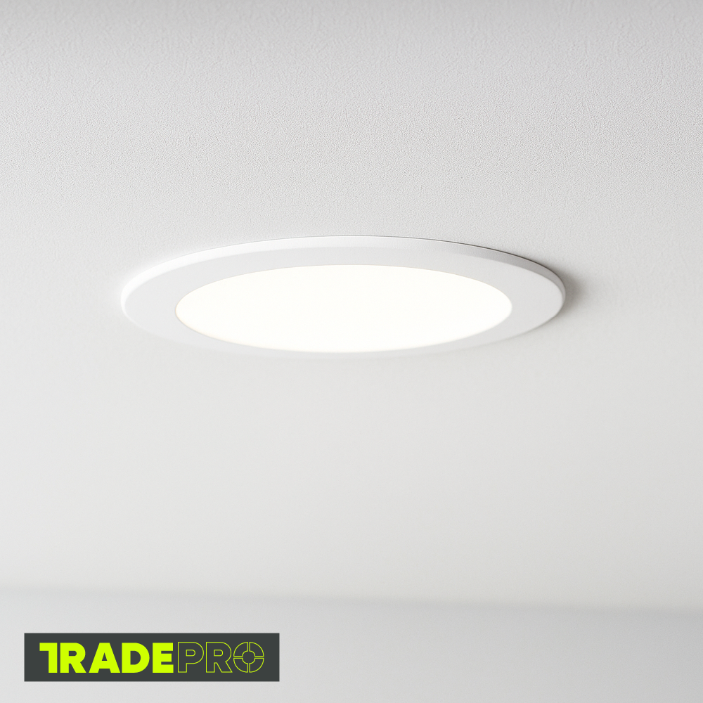 PEAK 8W WHITE LED DOWNLIGHT IP44 (CCT) - Lightingplus