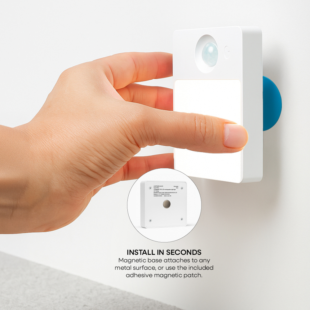 POD NIGHT LIGHT 0.8W SENSOR/RECHARGEABLE (CCT) - Lightingplus