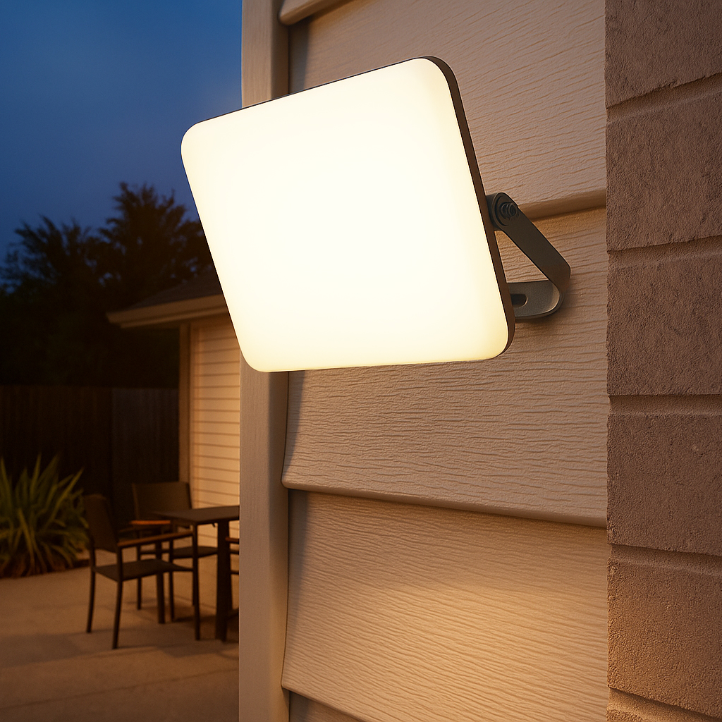 VANTAGE 50W LED BLACK FLOODLIGHT IP65 (4000K) - Lightingplus