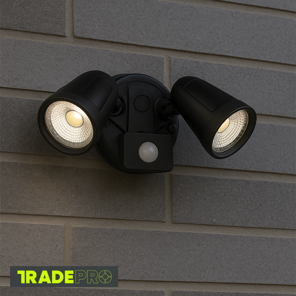 ULTRA.2 LED 30W BLACK SECURITY LIGHT (CCT) - Lightingplus