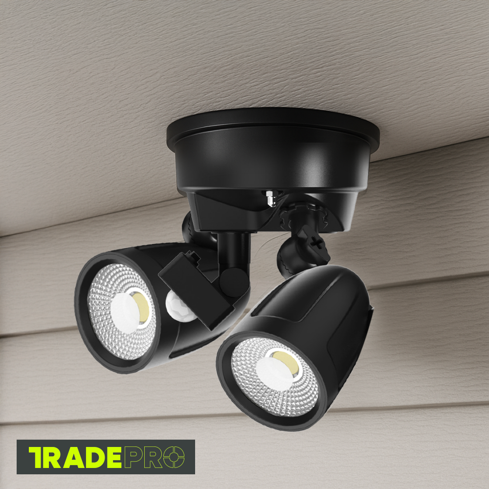 ULTRA.2 LED 30W BLACK SECURITY LIGHT (CCT) - Lightingplus