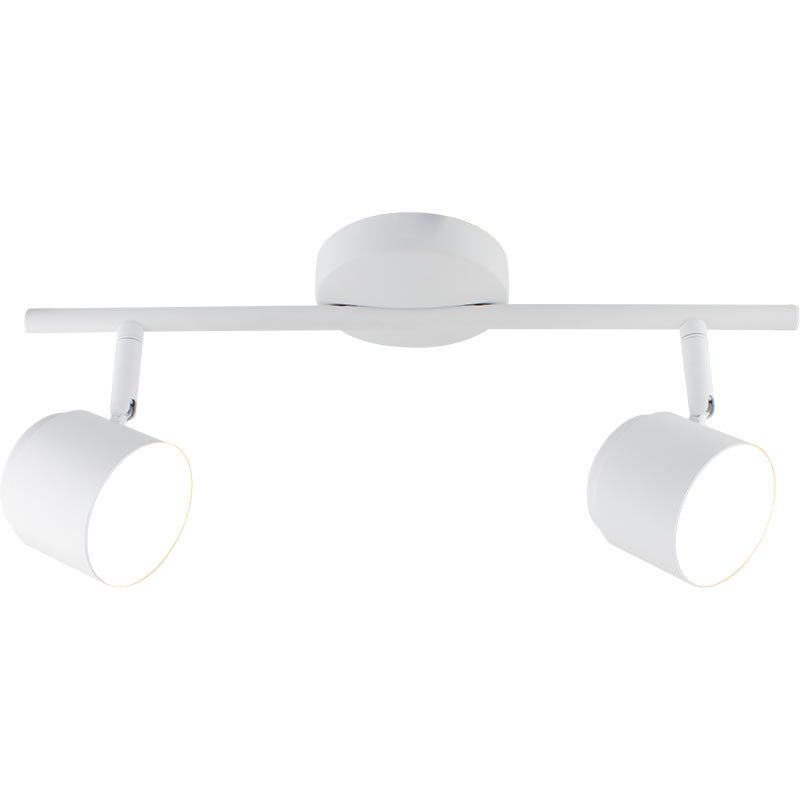 MACON WHITE 5w LED 2 BAR SPOTLIGHT(3000k) - Lightingplus