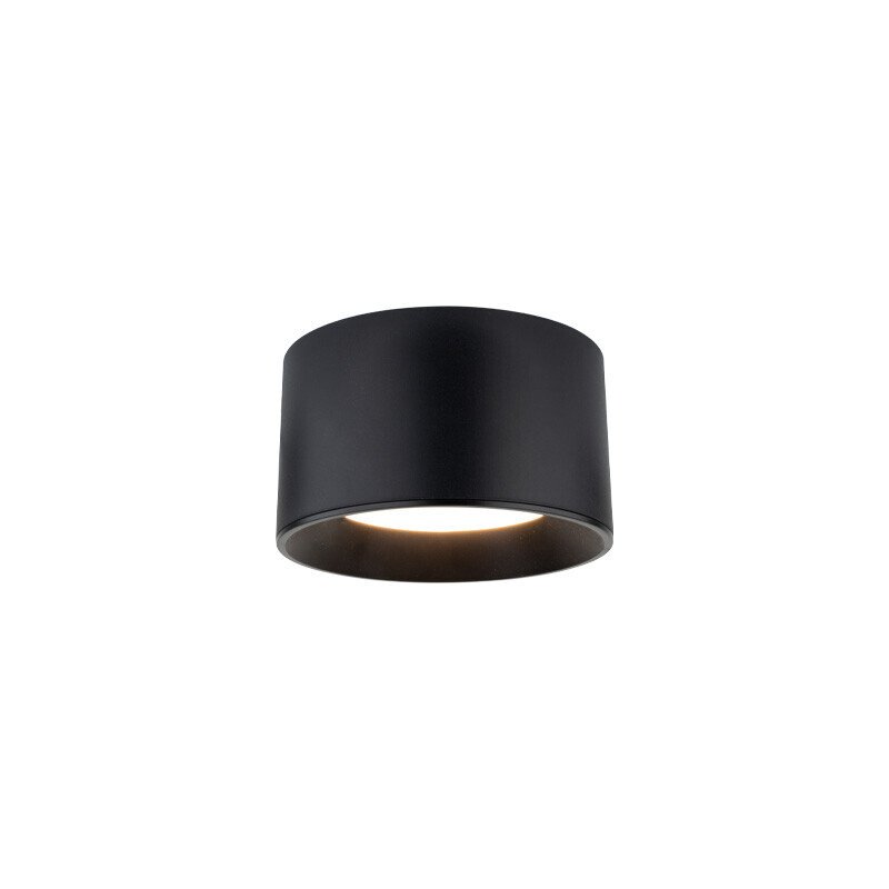 Eva LED Ceiling Light - 8W CCT IP44 Black | Lightingplus - Lightingplus