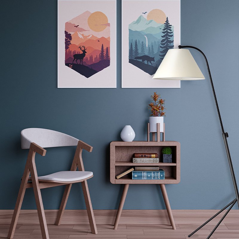 RIVO 6*16*10 IVORY LINEN FABRIC SHADE(E27) - Lightingplus